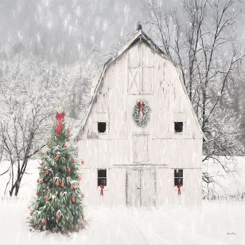 ArtExpert Christmas in the Country by Lori Deiter - 18x12 Art Print ...
