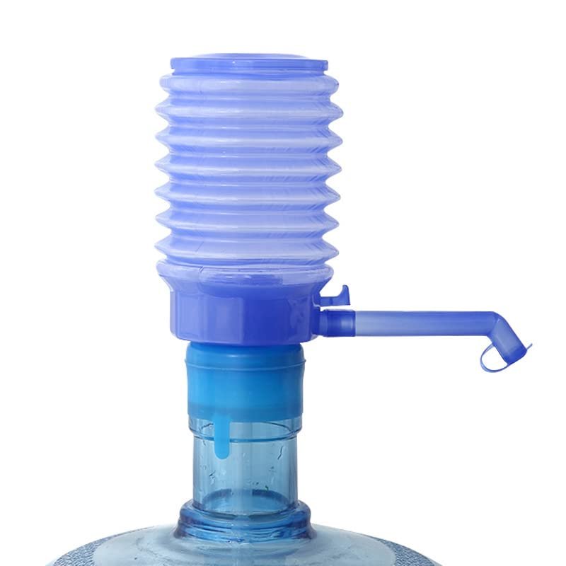 Water Bottles Pump Portable Bottle Dispenser Manual Hand Press ...